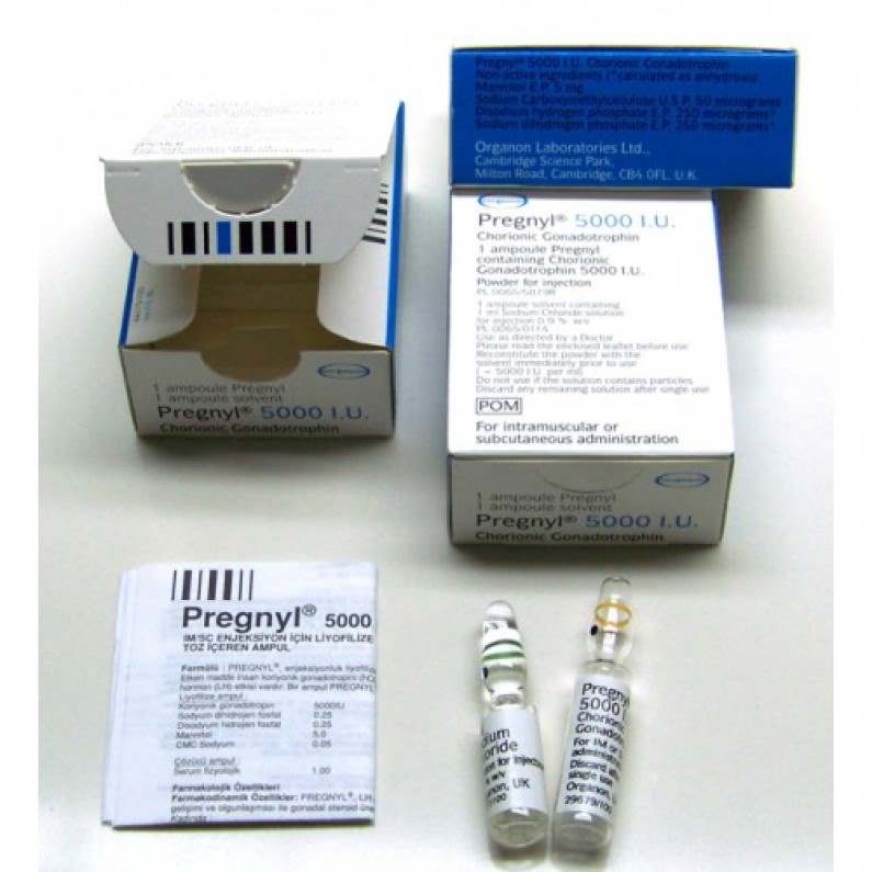 Original HCG Pregnyl 5000 IU Original Anabolika